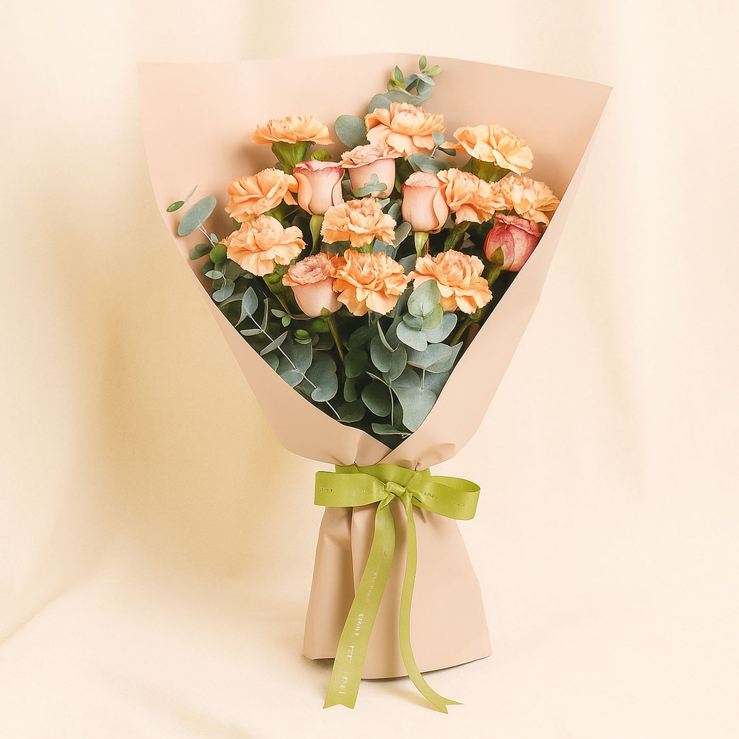 Buy Carnation and Cappucino Rose Bouquet Online in Philippines - FNP PH