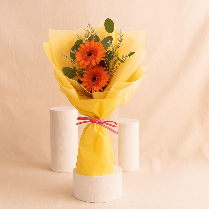 Buy Cherry Red Gerbera Bouquet Online in Philippines - FNP PH