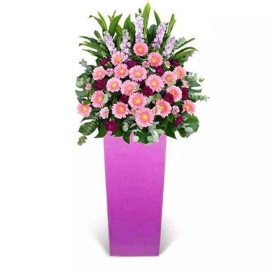 Buy Pink And Purple Flower Stand Online in Philippines - FNP PH