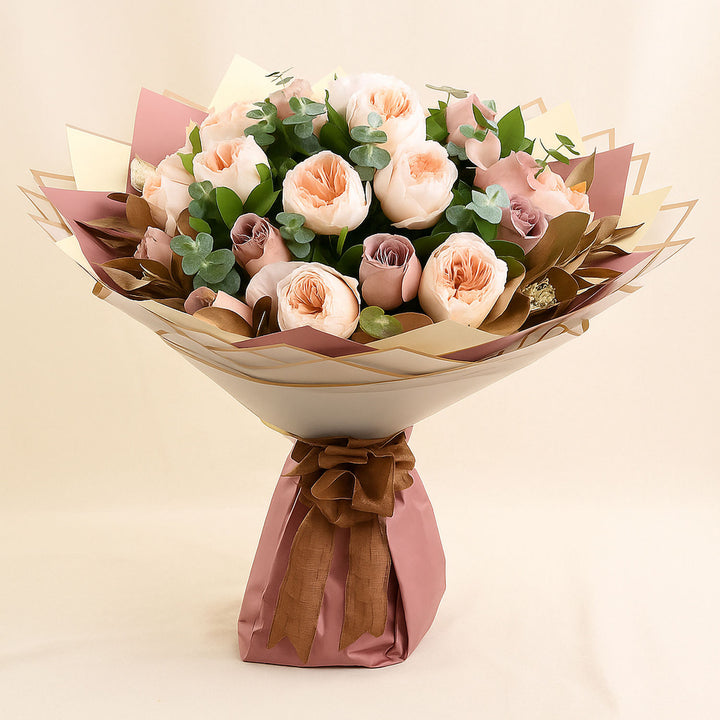 Buy Premium Bouquet Of Garden Roses Online in Philippines - FNP PH